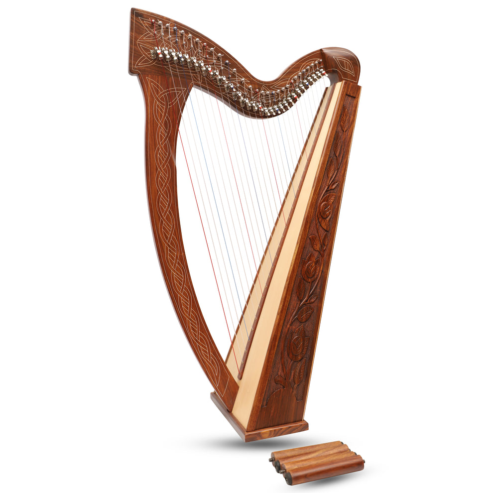 29 STRING BORU HARP ROSEWOOD – Musikhaus Prince